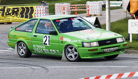 Motorsporten.dk - Rally Sprint - Flot rally sprint i forrygende sommervejr